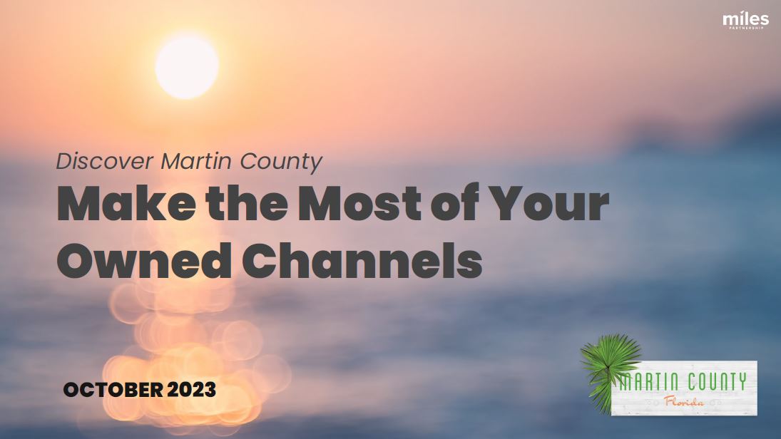 Protect Our ParadiseMake the Most of Your Owned Channels (2023 ...